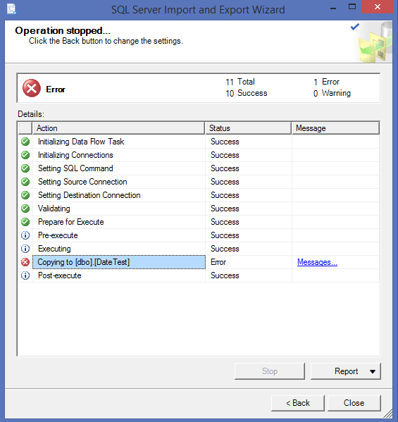 Import and Export Wizard – Handling Dates in Flat Files – Karthik's BI ...